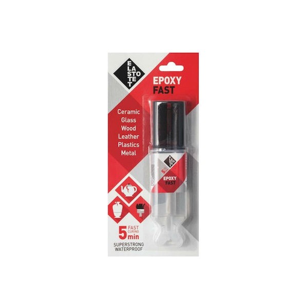ELASTOTET EPOXY FAST ΚΑΤΑΣΚΕΥΑΣΤΙΚΗ ΚΟΛΛΑ 2 ΣΥΣΤΑΤΙΚΩΝ 28ml